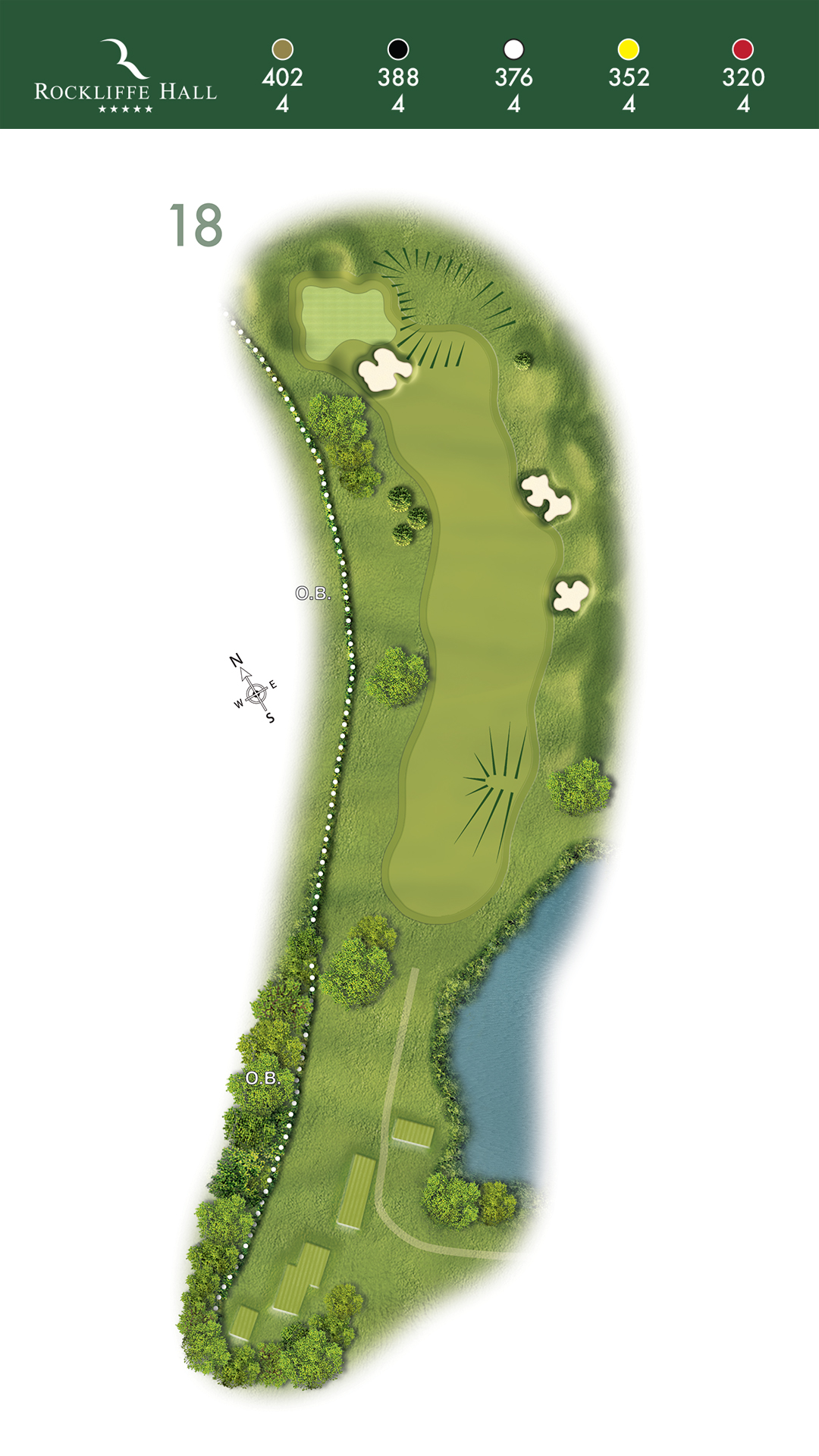 Rockliffe Hall Darlington Golf Course Map | Rockliffe Hall