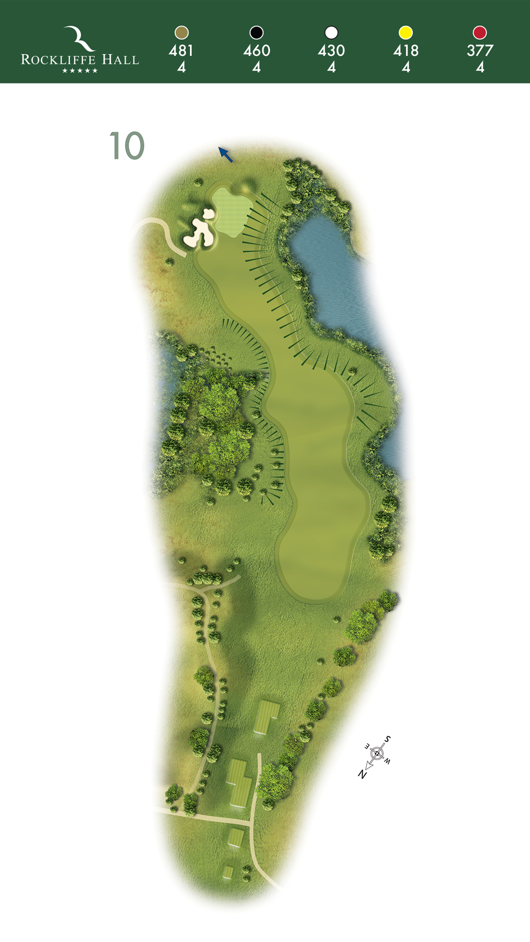 Rockliffe Hall Darlington Golf Course Map | Rockliffe Hall
