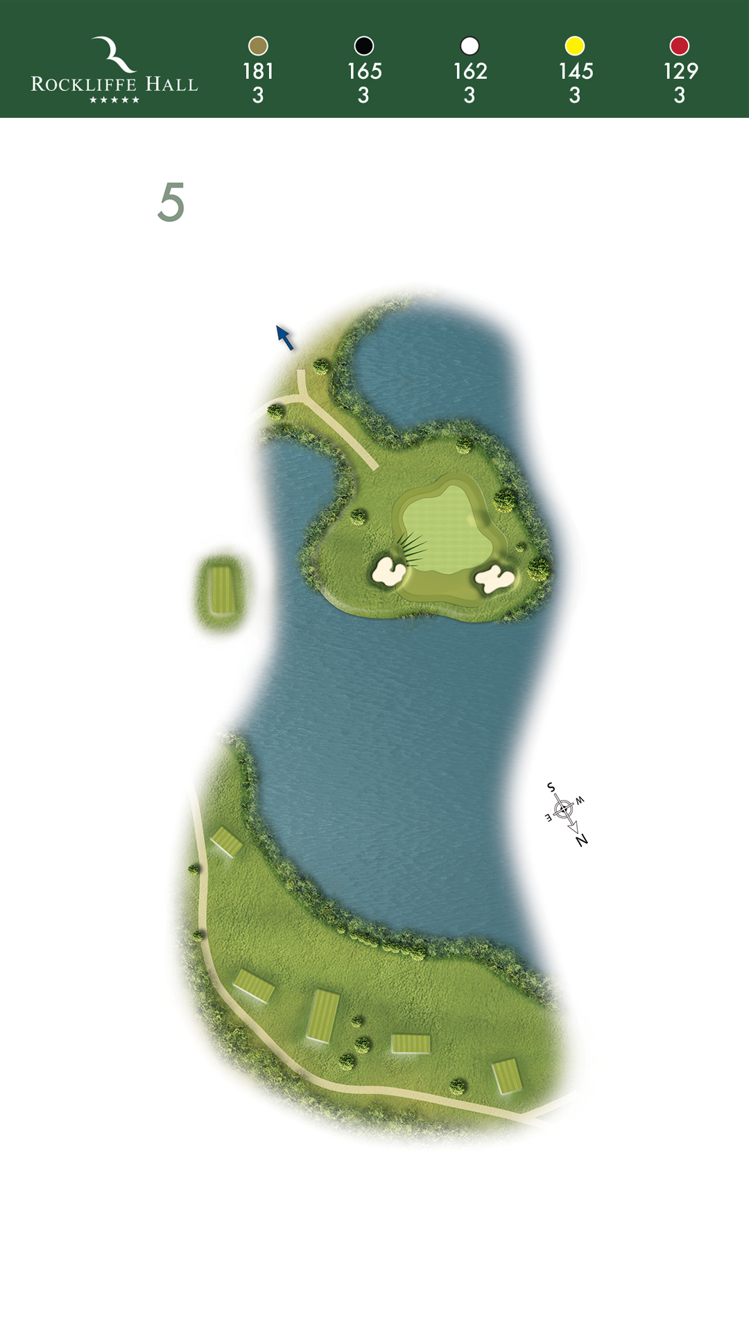 Rockliffe Hall Darlington Golf Course Map | Rockliffe Hall