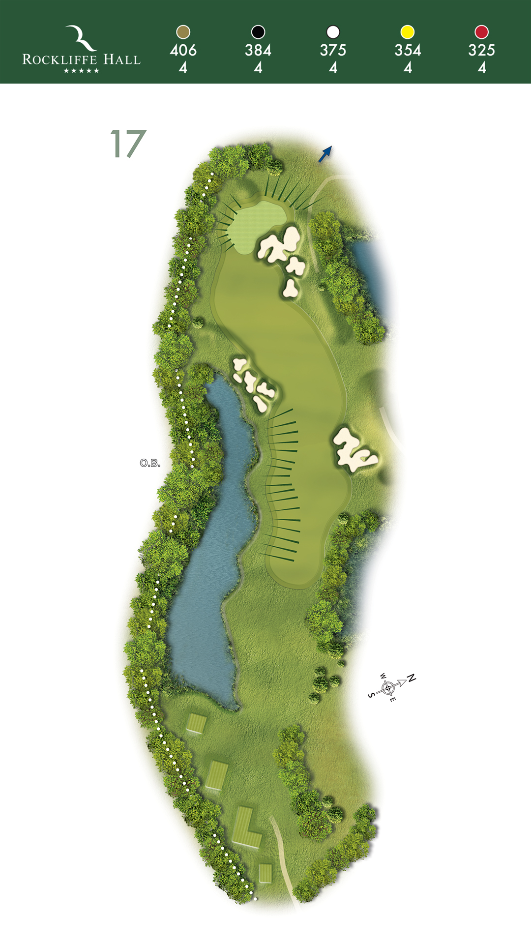 Rockliffe Hall Darlington Golf Course Map | Rockliffe Hall